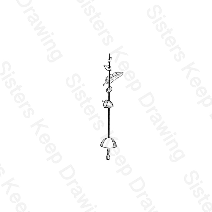 Peter Pan's sword piercing acorns and leaves - Tattoo Transparent PNG ...